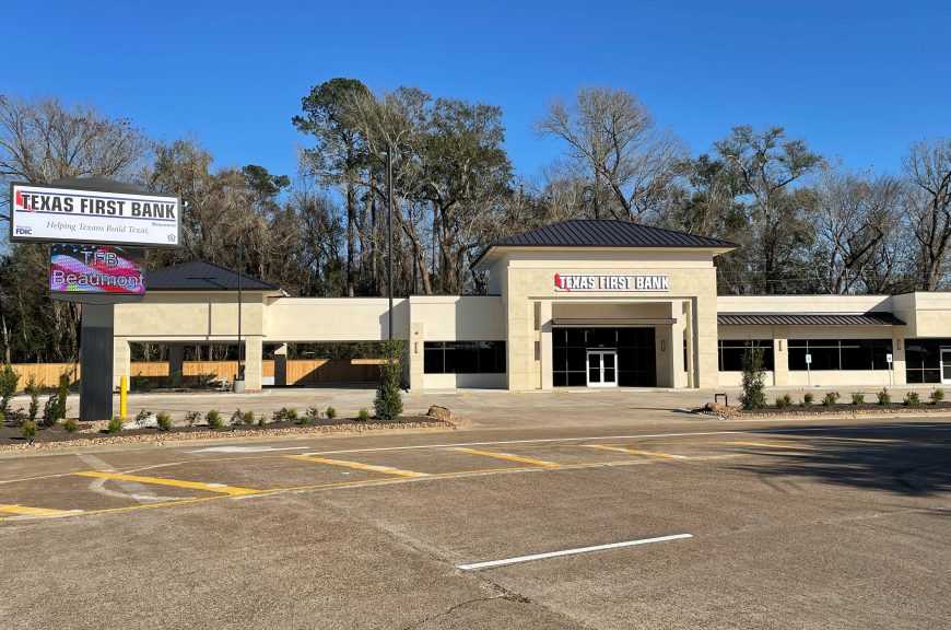 Bank in Beaumont, Texas - Banking Center - Texas First Bank