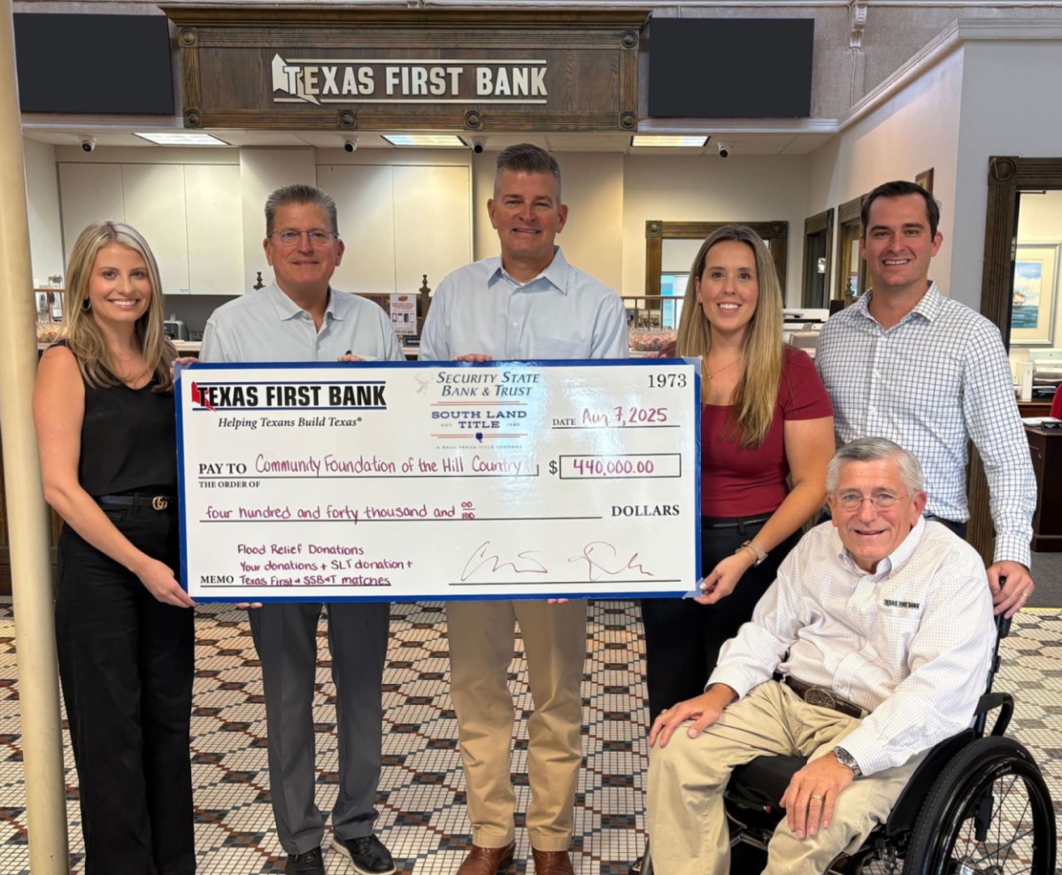 Texas First Announces $440,000 in Matched Donations for Texas Hill ...